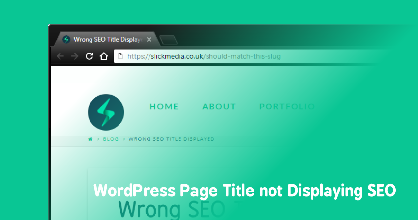 WordPress Page Title Not Displaying SEO