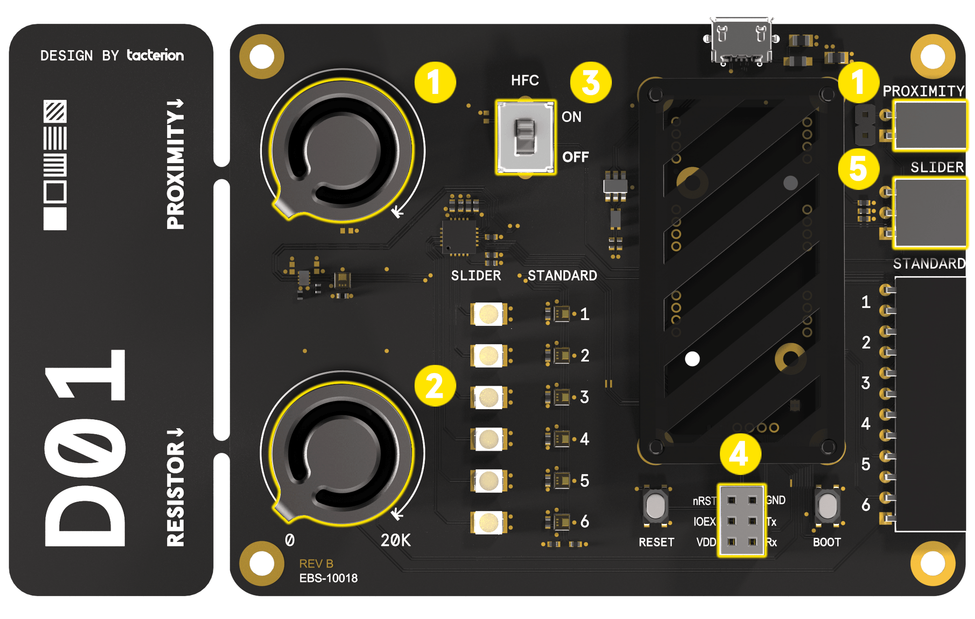 Sensor Development Kit: Buy Devkit online | tacterion
