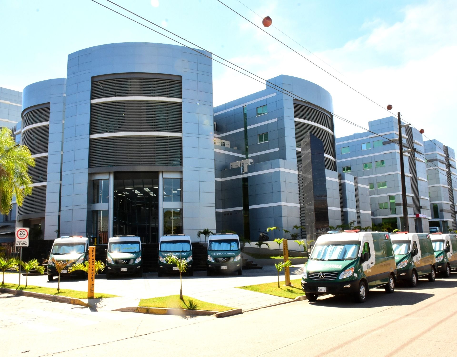 Instalaciones del hospital mas grande y avanzado de Bolivia