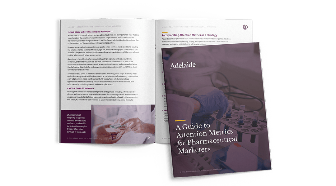 A Free Guide to Attention Metrics for Pharmaceutical Marketers