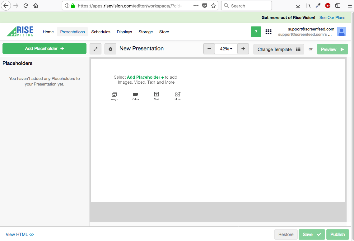 Once selected you will be presented with multiple options to add in ...