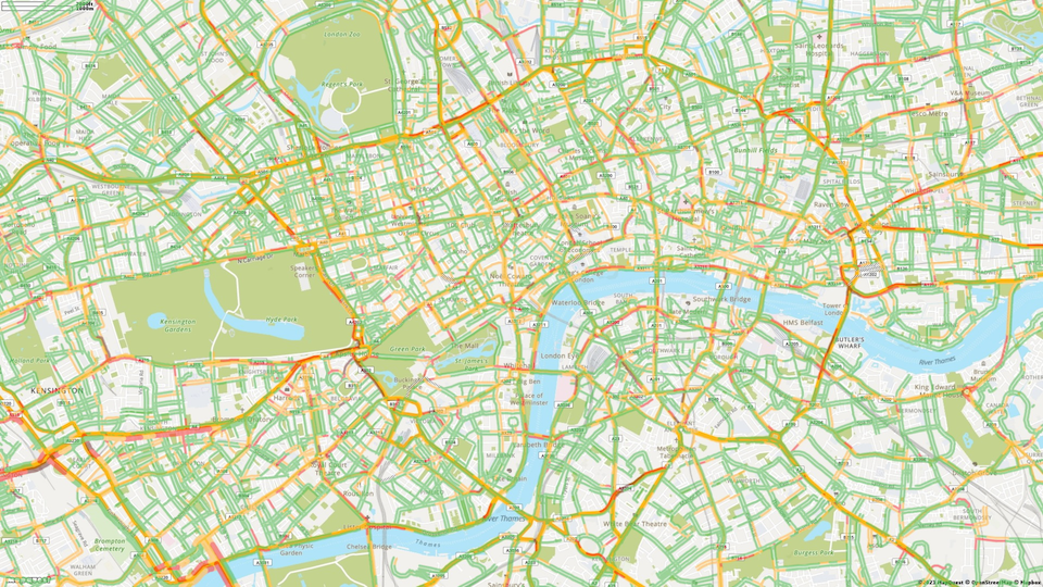 Local Traffic Routes for Digital Signage