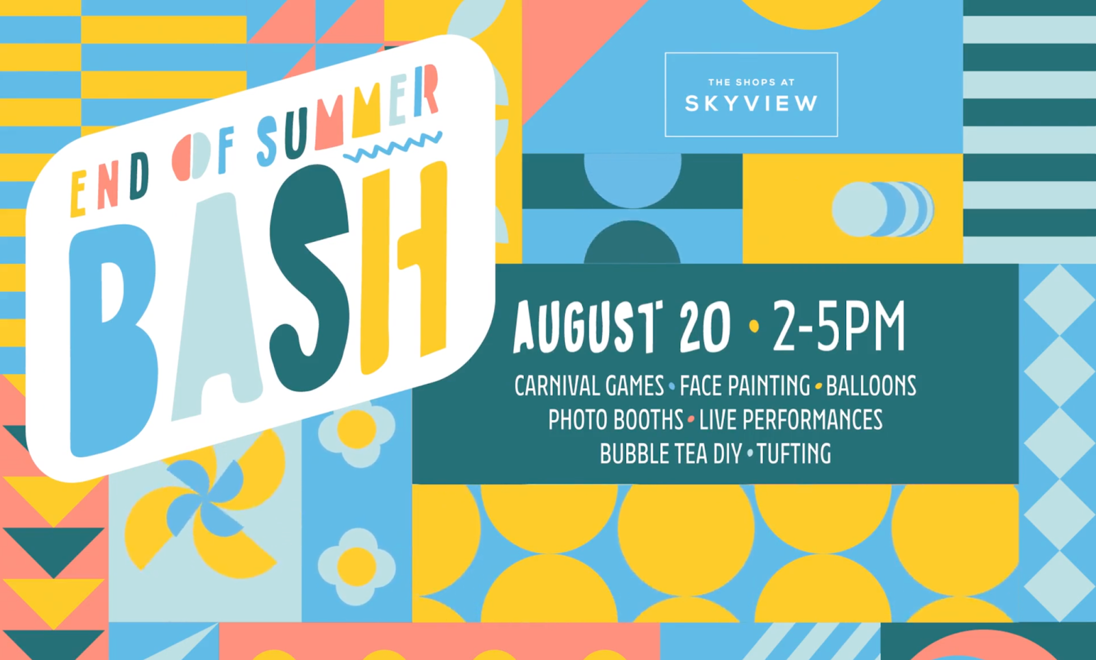 Countdown Clock Digital Signage Content in Mall Venue