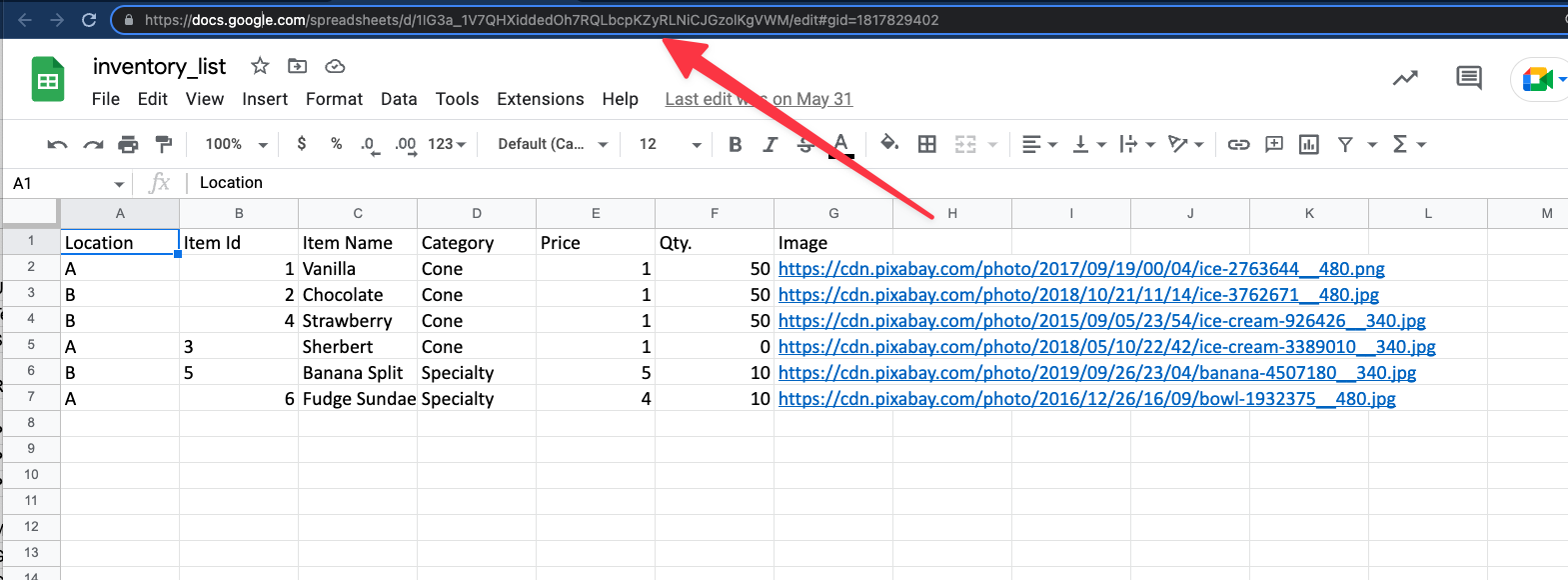 Creating Google Sheet Connections