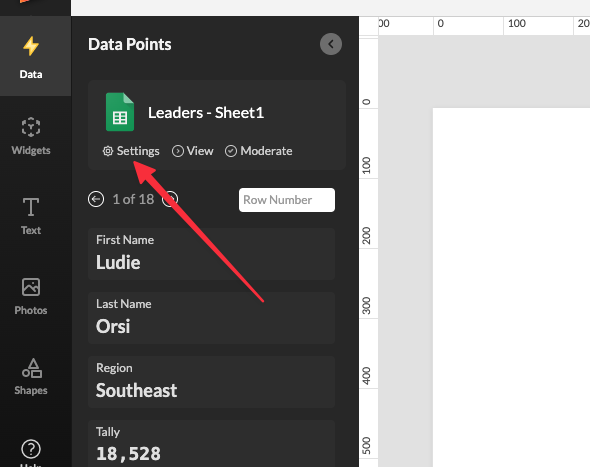 Managing Data Connections