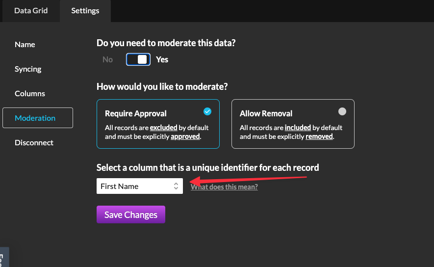 Managing Data Connections