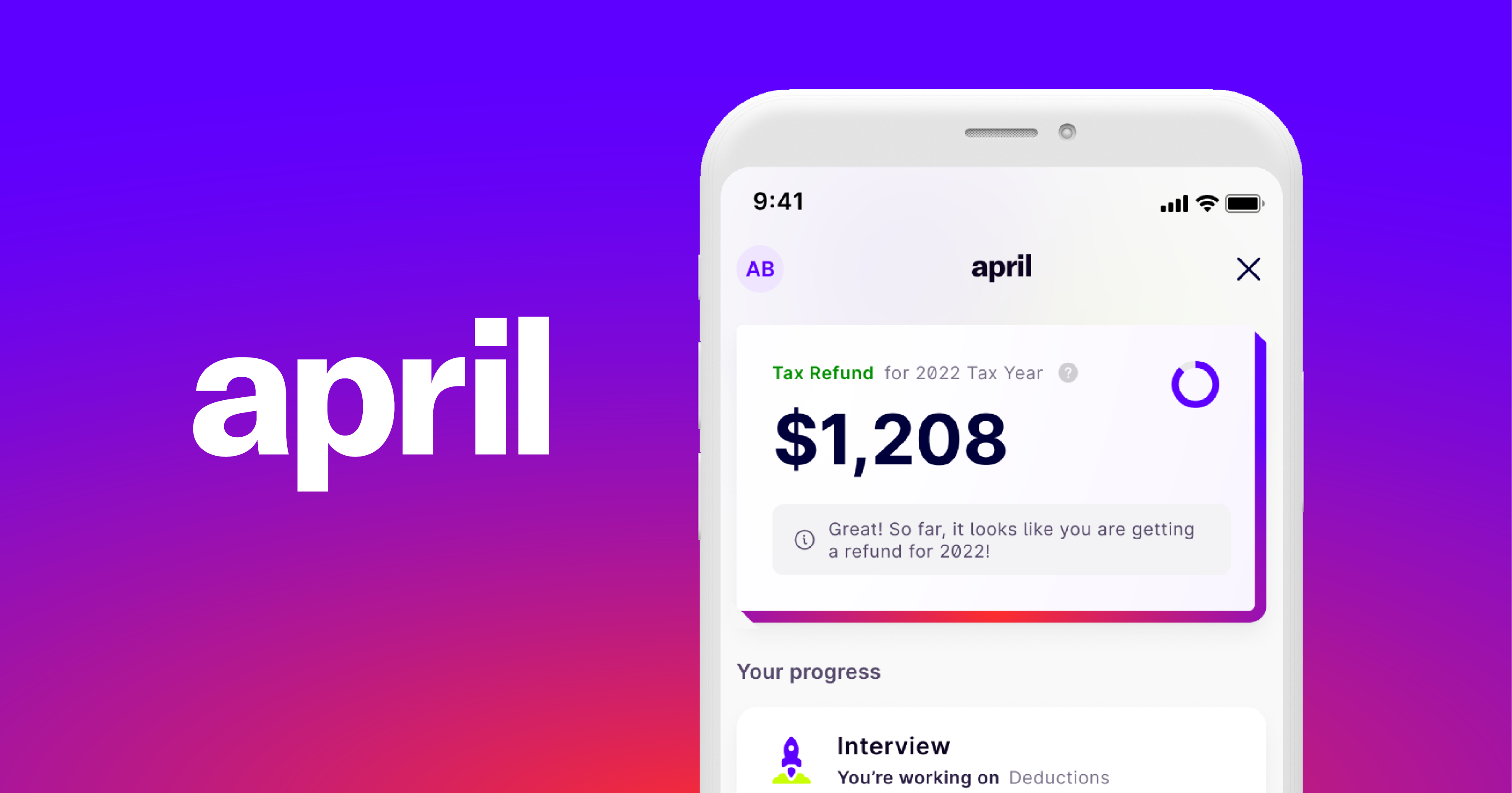 april | Embed intelligent tax software