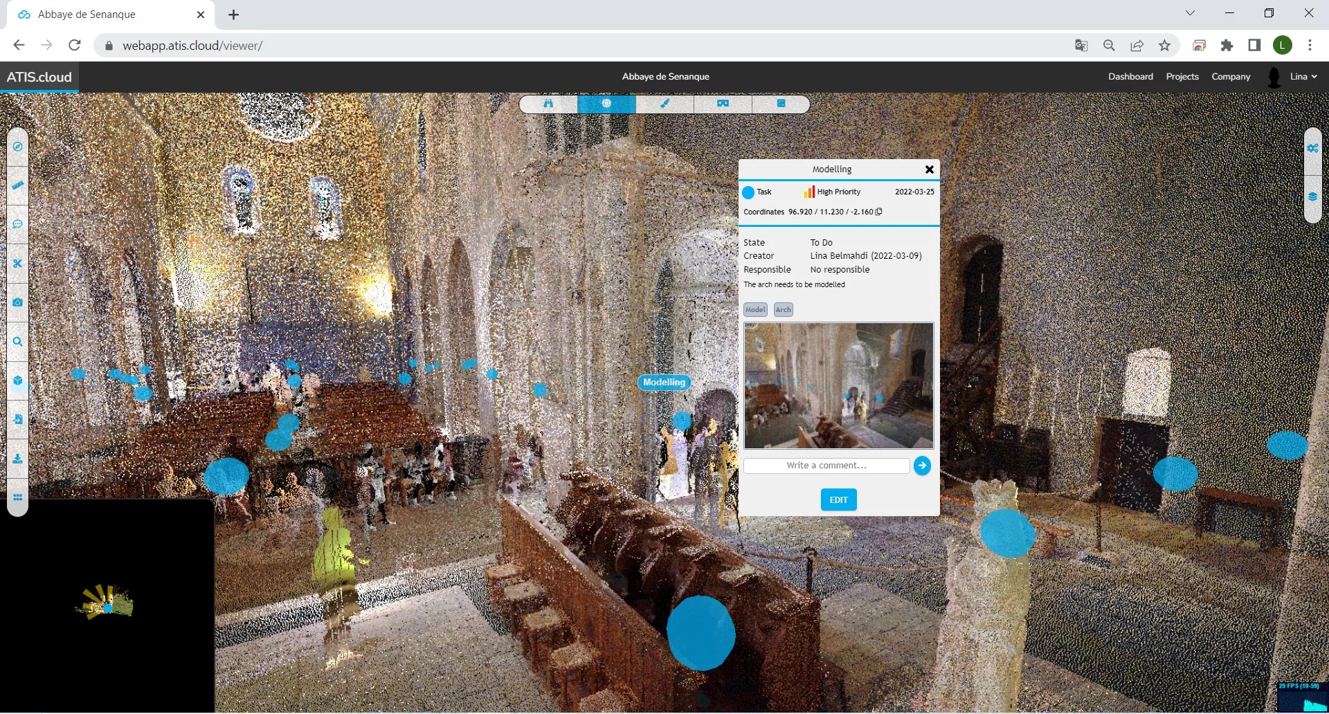 3D point cloud visualization software | ATIS.cloud