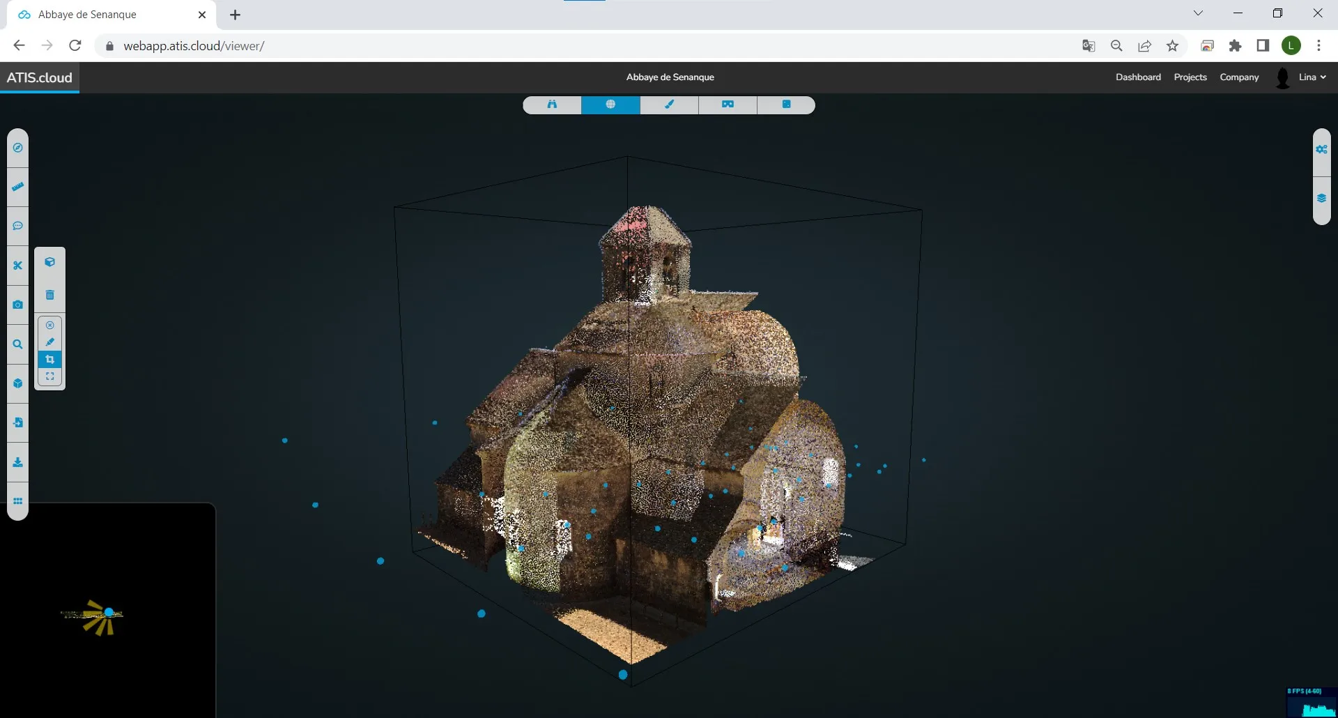 3D point cloud visualization software | ATIS.cloud