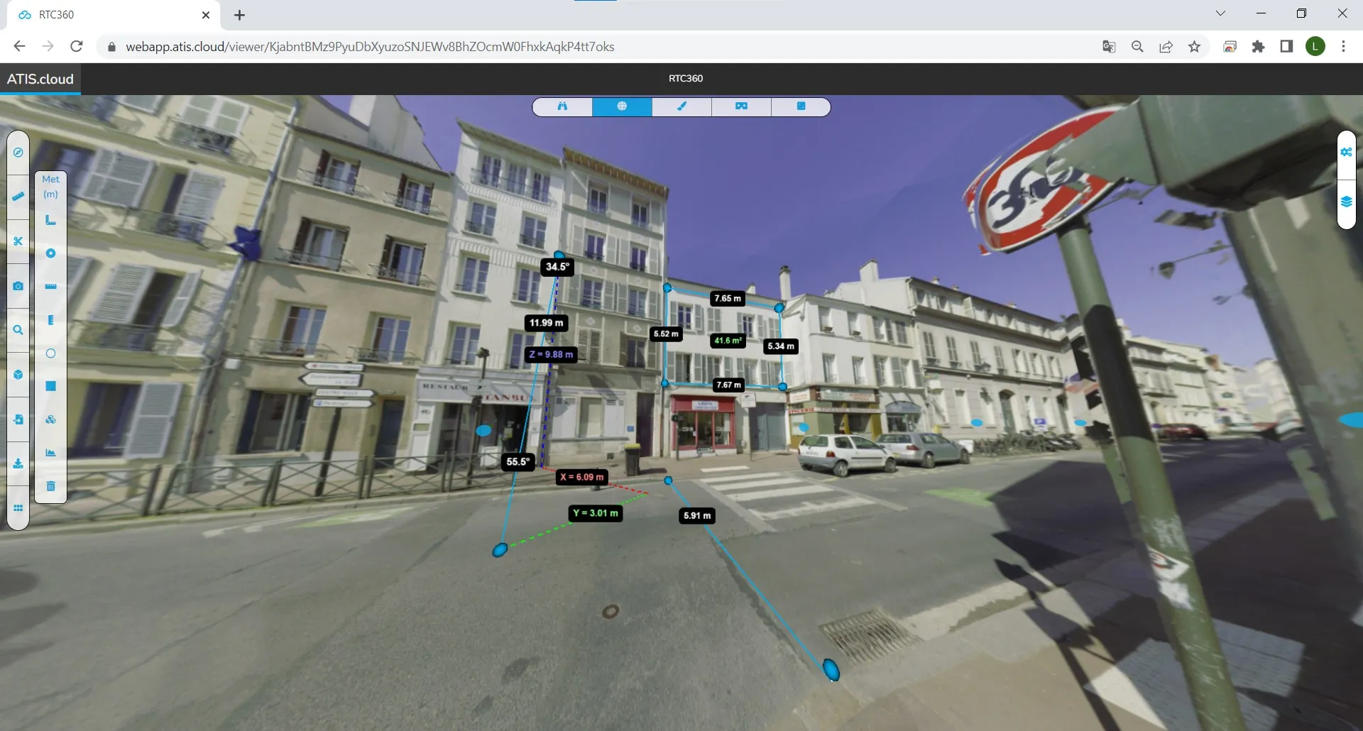 3D point cloud visualization software | ATIS.cloud