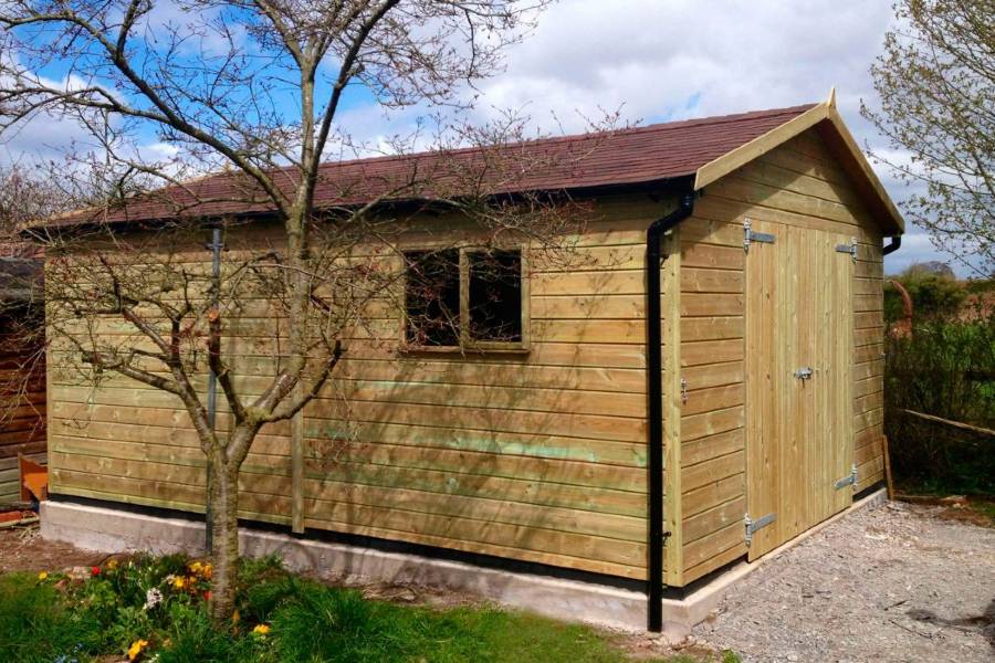 Timber Garages | Chart Garages