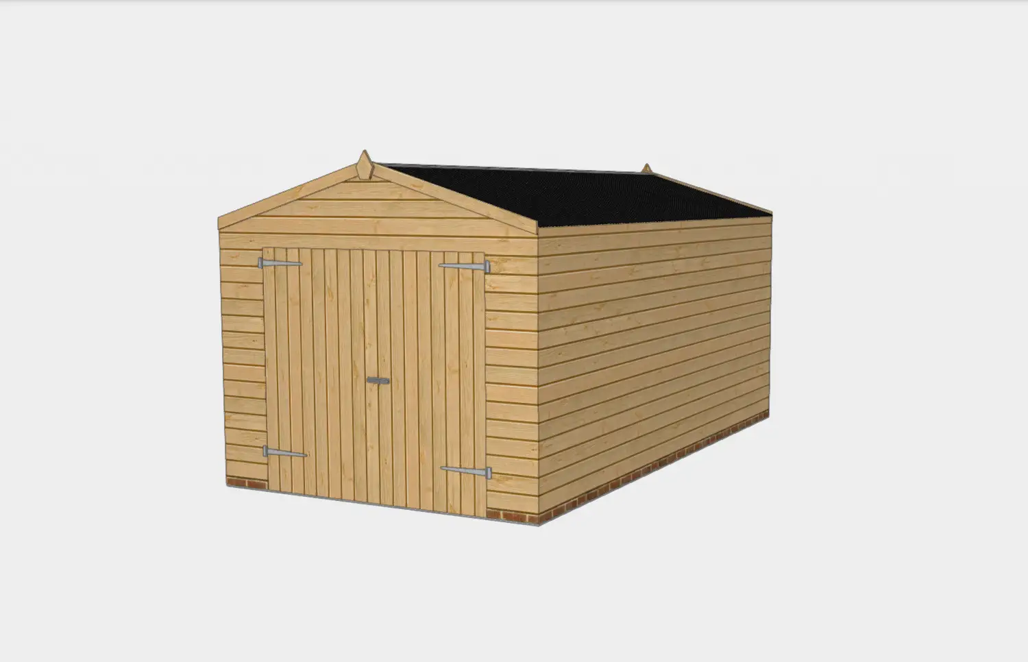 Single Garage -5.4m x 3.0m | Wooden Garages