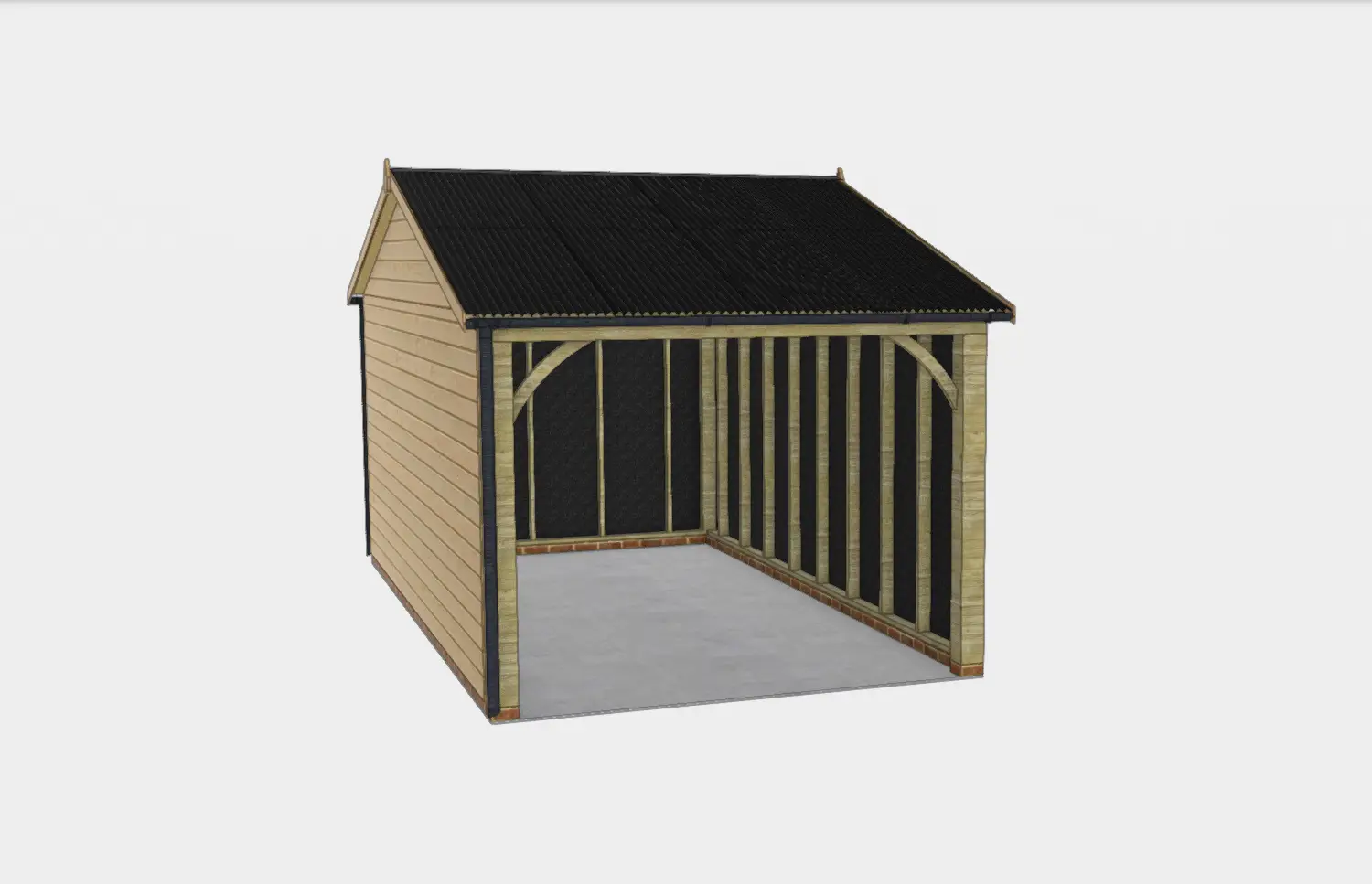 Single Carriage House - 3.0m x 5.4m | Carriage Houses
