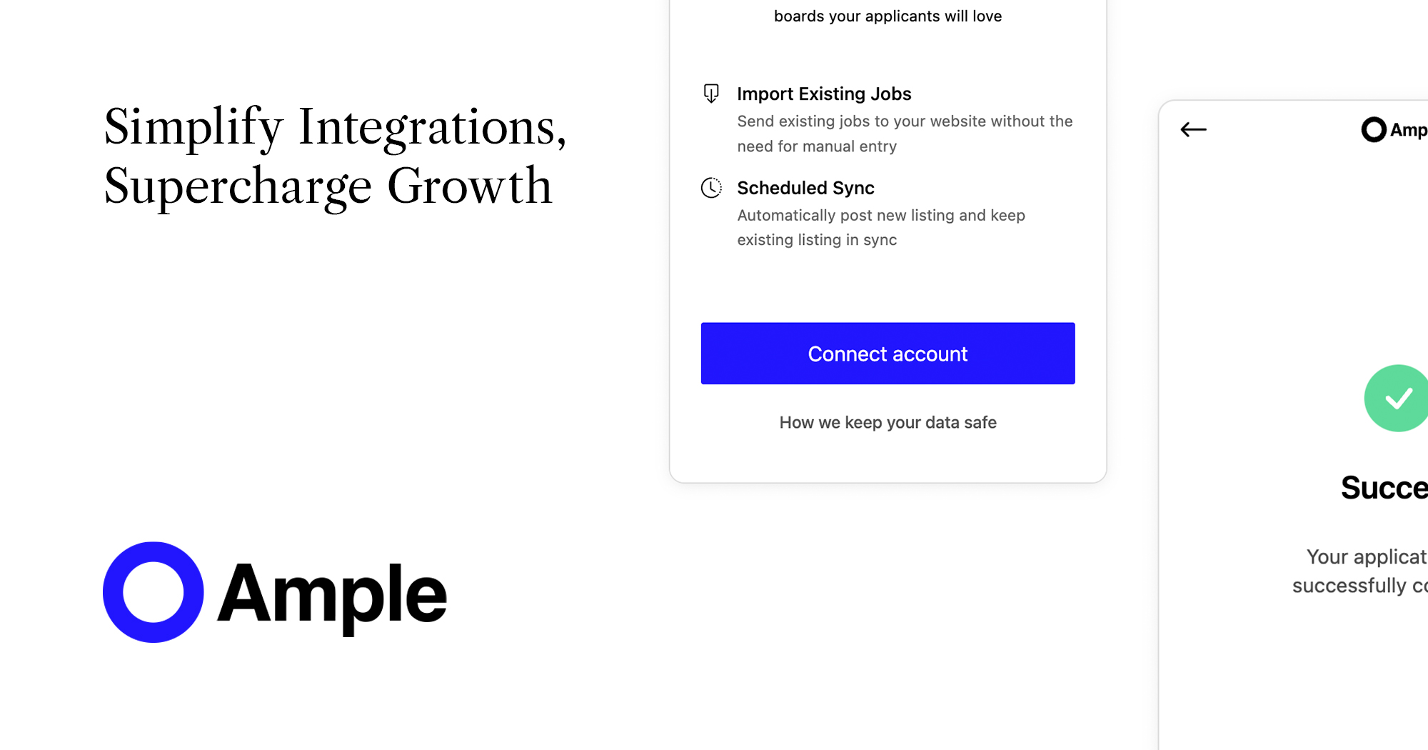 Ample: Simplify Integrations, Supercharge Growth