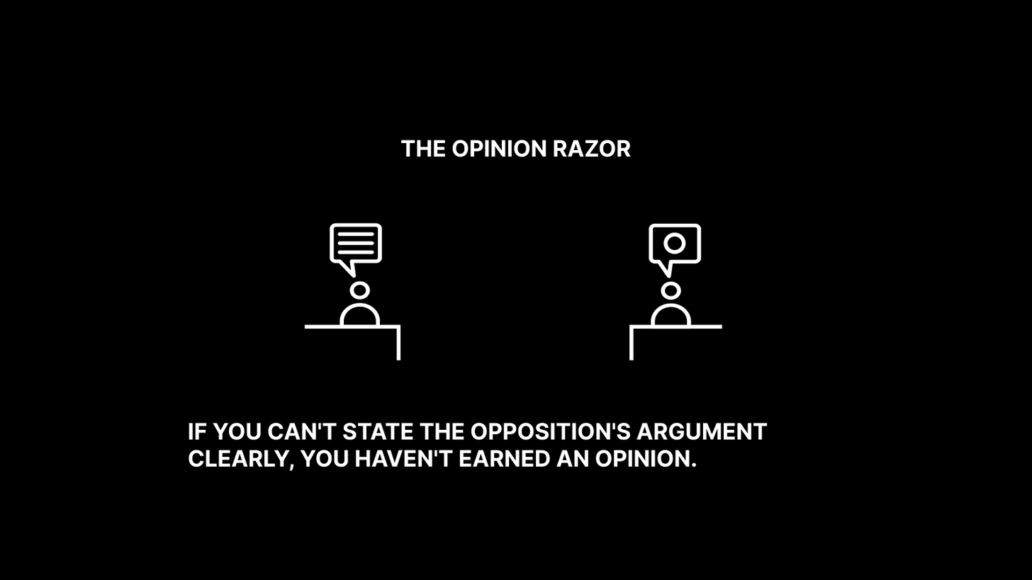 Decision-Making Razors | The Curiosity Chronicle