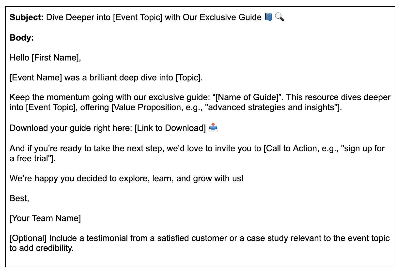 Boost Your Virtual Event ROI with 12 Effective Email Templates