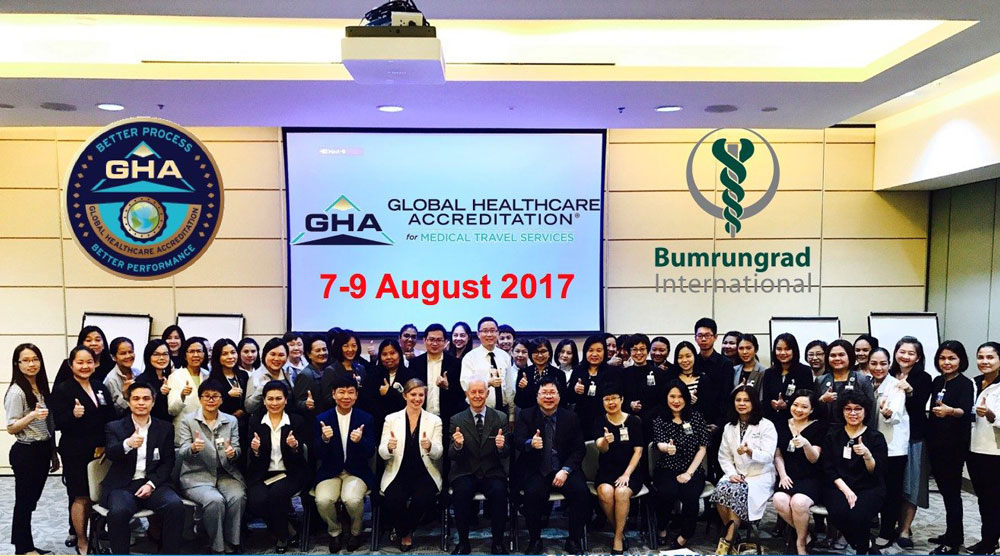 GHA Staff Conducting Workshop at Bumrungrad International Hospital