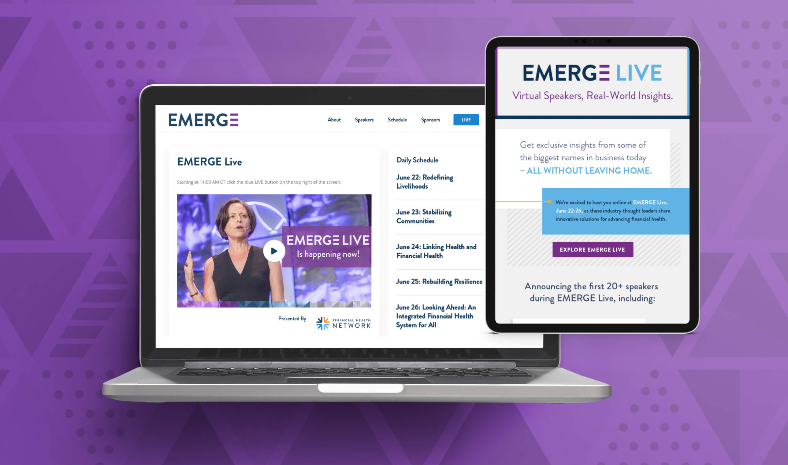 EMERGE Conference Branding and Marketing