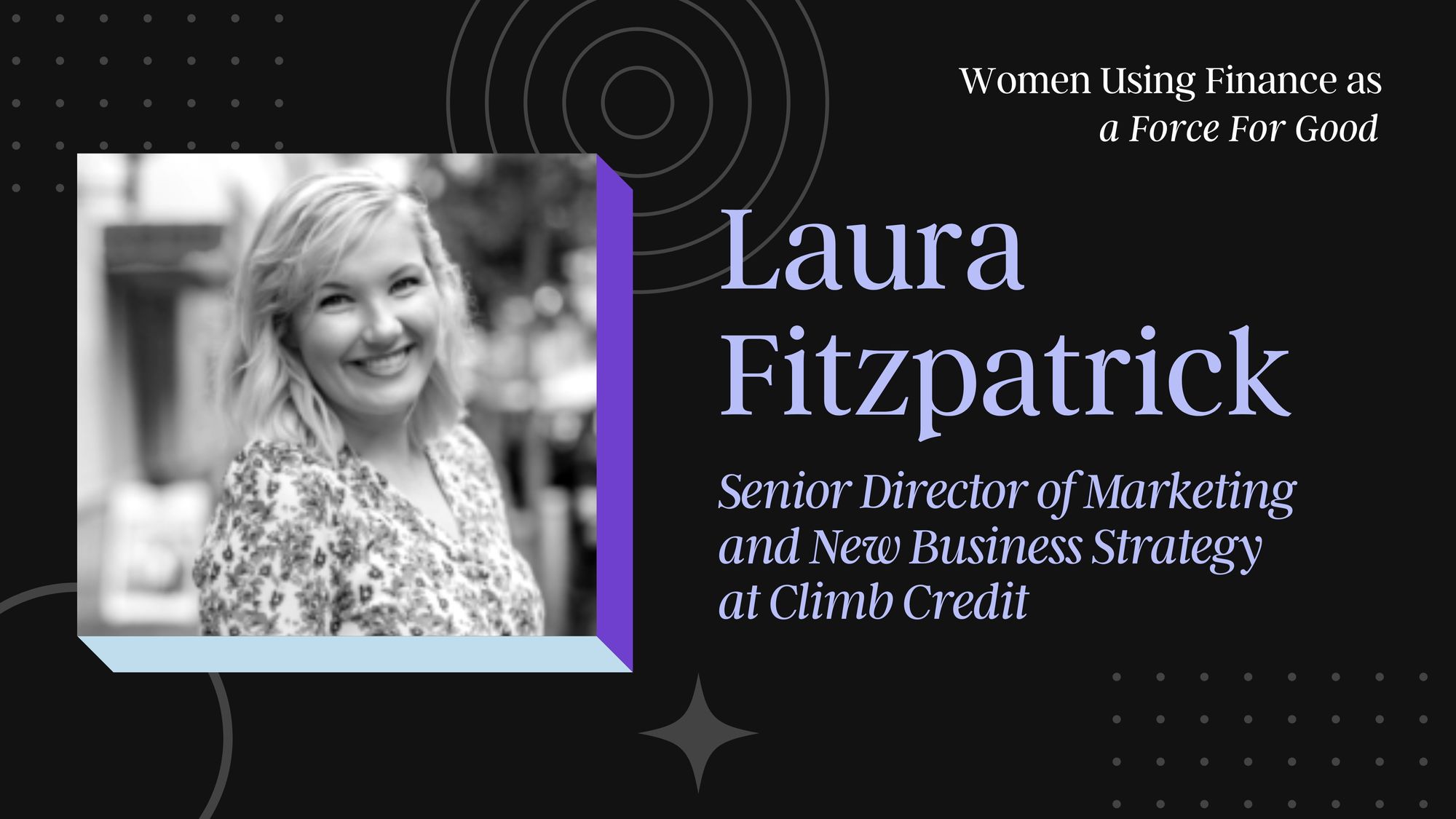 Women in Finance: Laura Fitzpatrick, Climb Credit