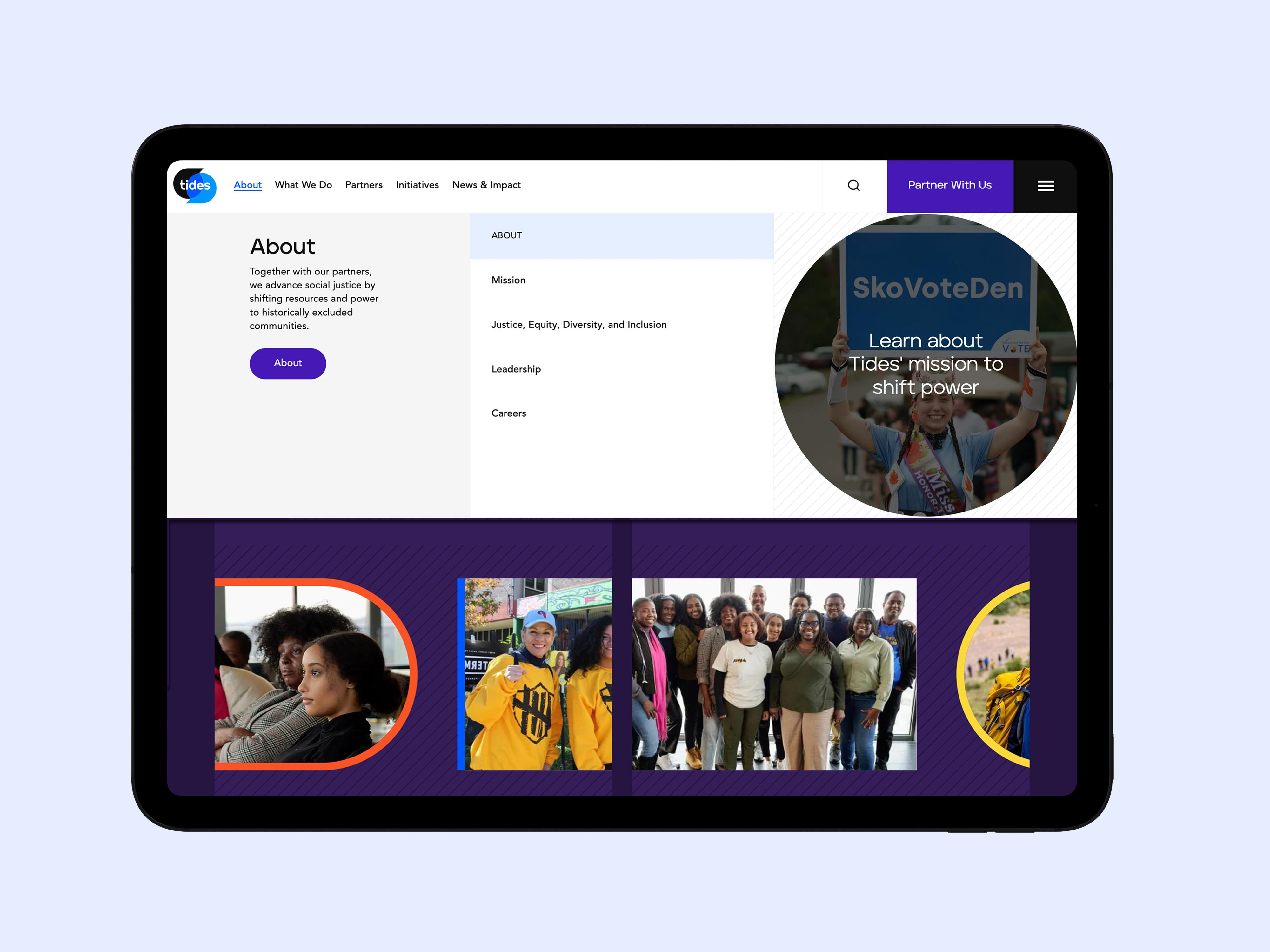 Tides Website Refresh