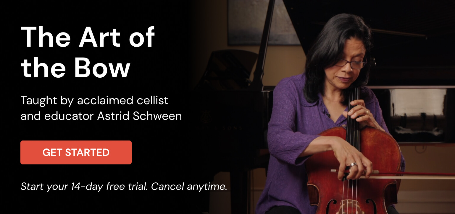 Astrid Schween Teaches the Art of the Bow | tonebase Cello