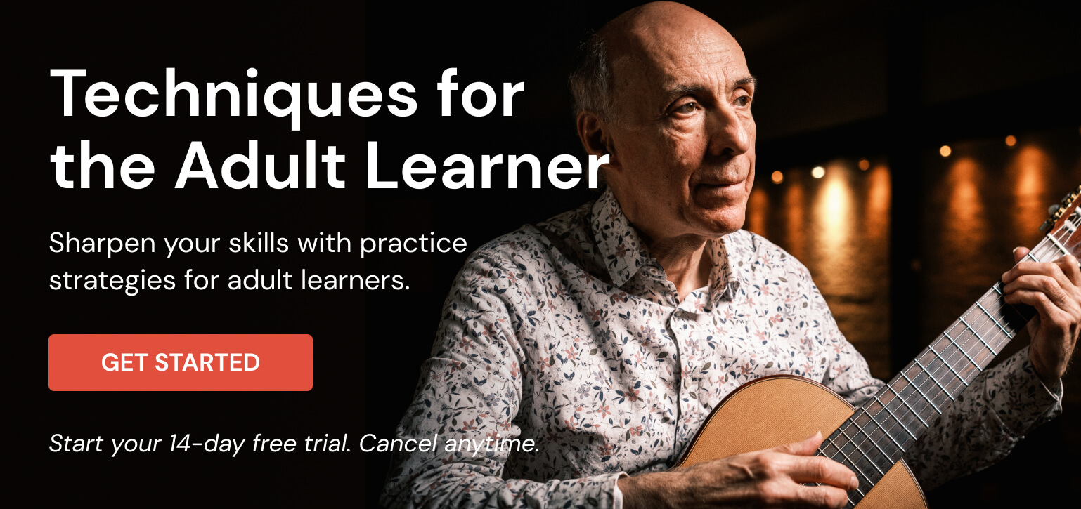 Carlos Bonell teaches Techniques for the Adult Learner | tonebase Guitar