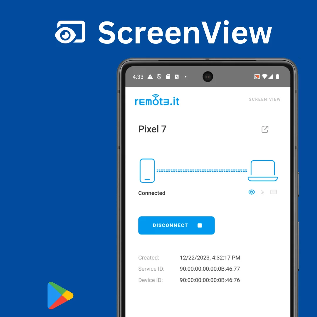 View & control Android from any browser