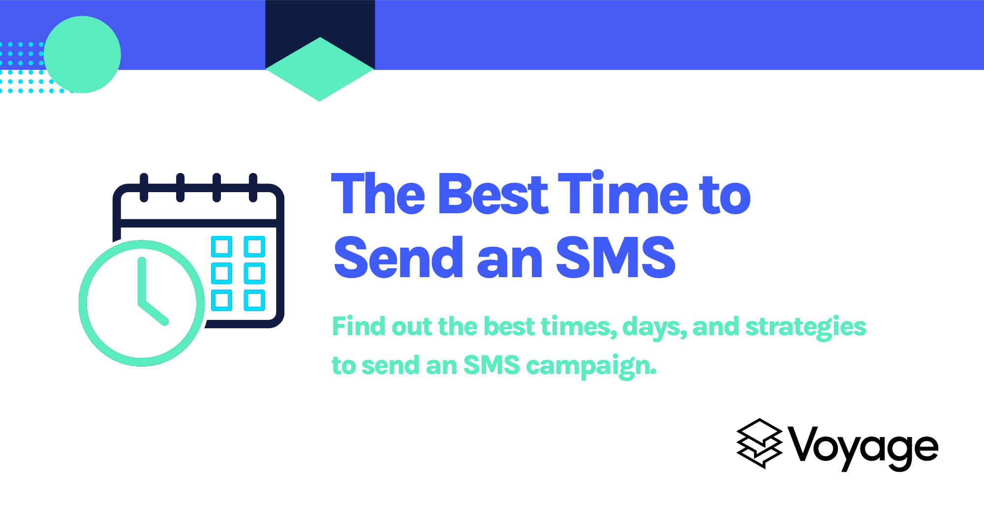 The Best Time to Send an SMS | Voyage SMS