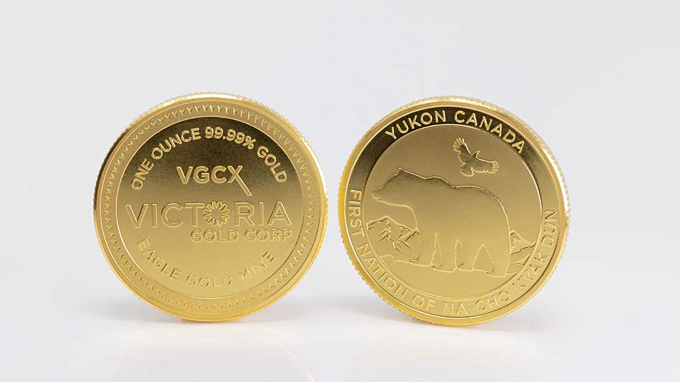 Victoria Gold: Purchase Eagle Gold Mine Medallions