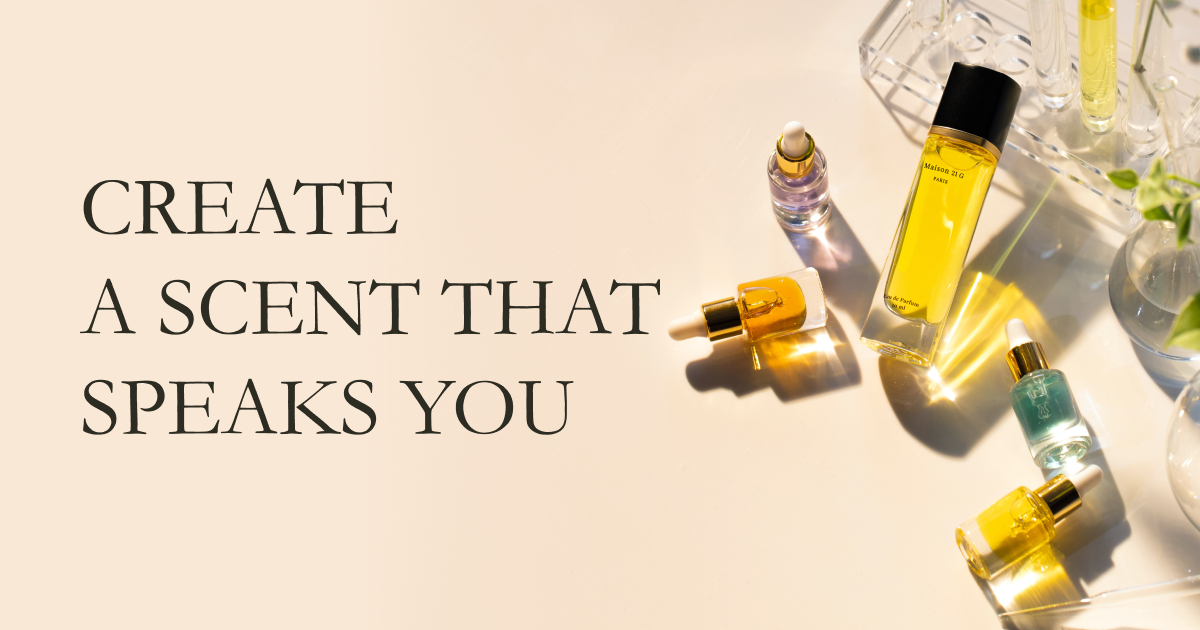 Create your own perfume. Perfume creator | Maison 21G