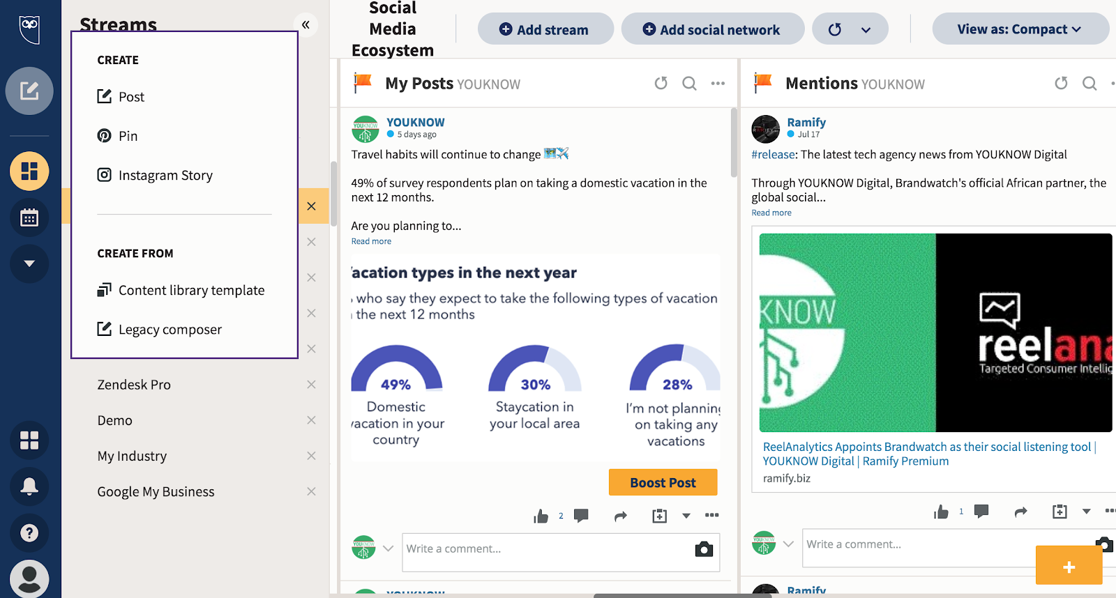The Best User Interface We've Seen In 2020 - Hootsuite's Latest Release ...