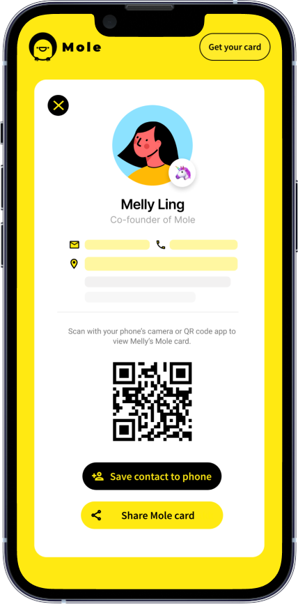 Mole | Digital Business Card Malaysia SMEs