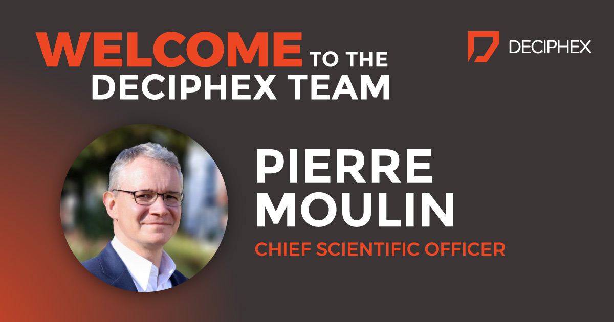 Deciphex Welcomes Dr. Pierre Moulin as Chief Scientific Officer to Help ...