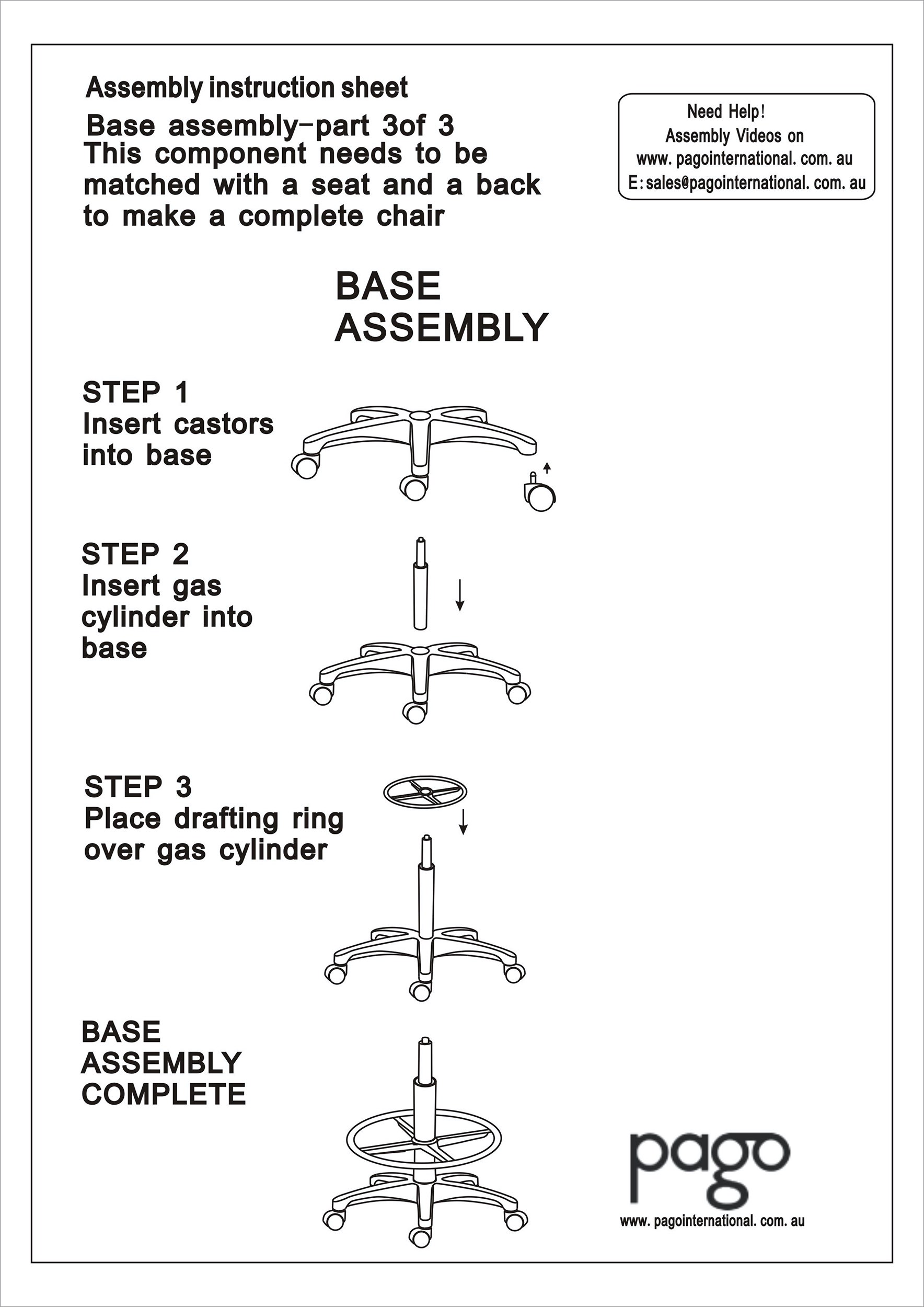 Assembly instructions