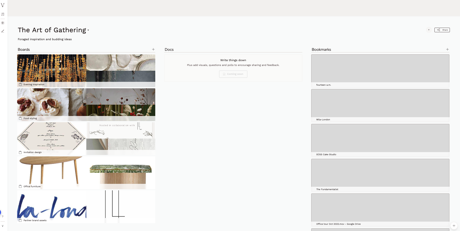 Visualist: A Project Management Tool for Event Stylists and Designers