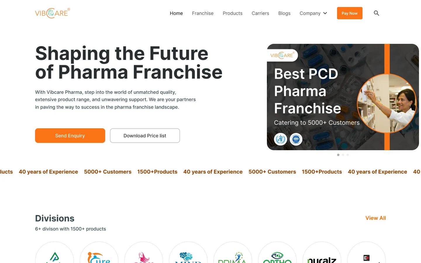 Vibcare Pharma | Minute Creative