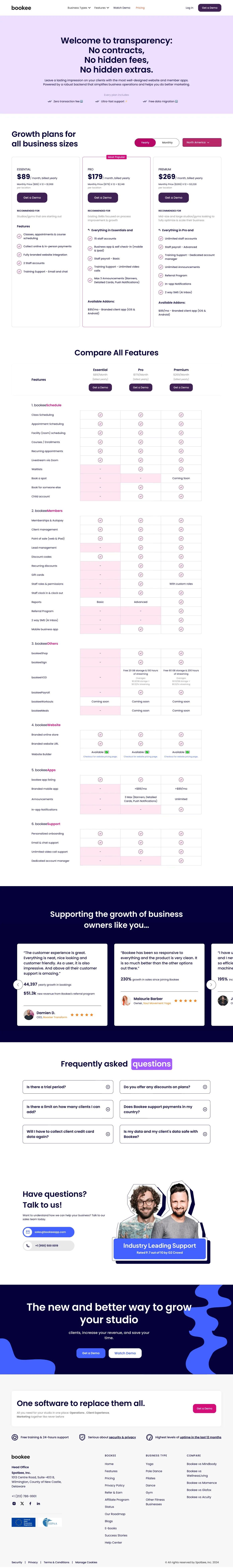 Bookee | Minute Creative