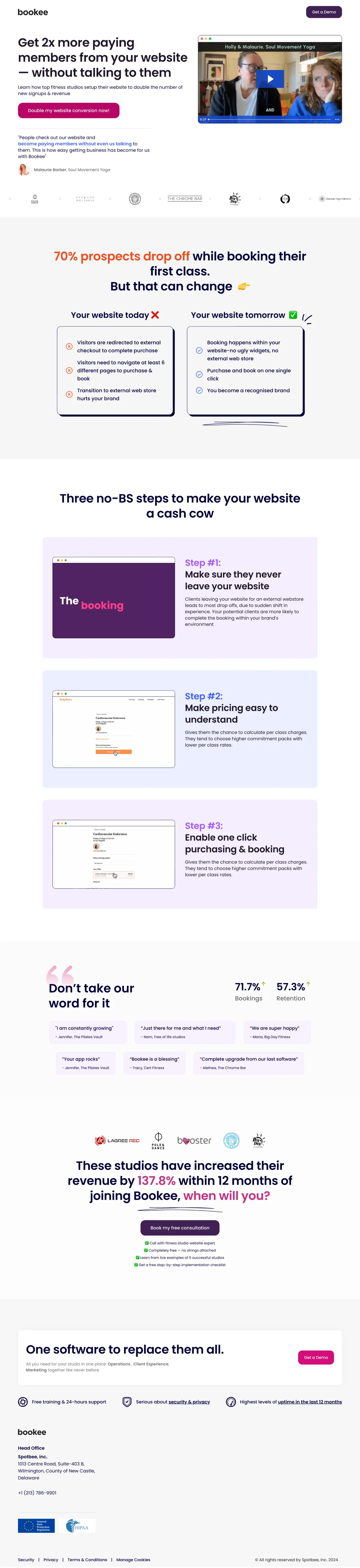 Bookee | Minute Creative