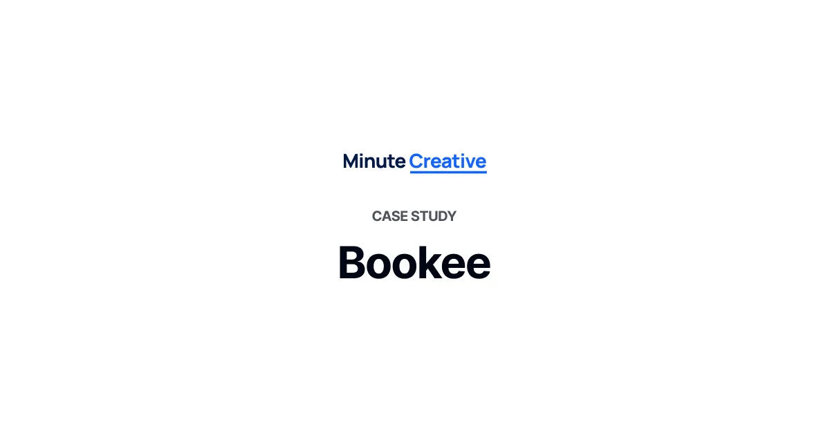 Bookee | Minute Creative