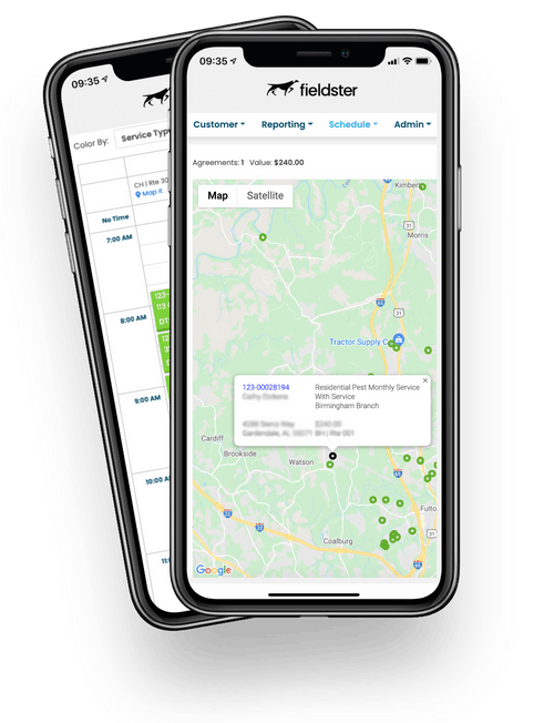 Fieldster | Pest Control Software | Route Optimization