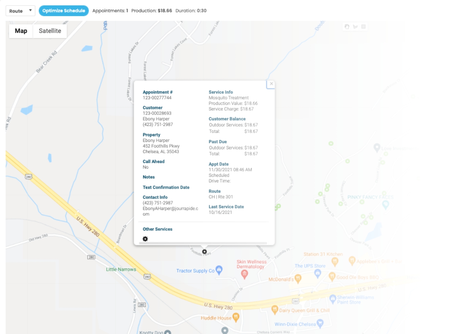 Fieldster | Pest Control Software | Route Optimization
