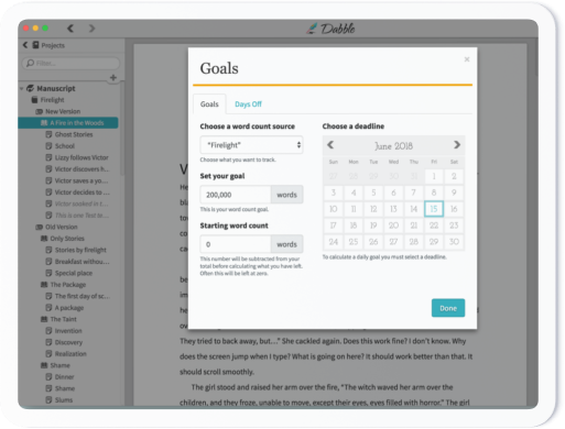 Dabble - Craft your story