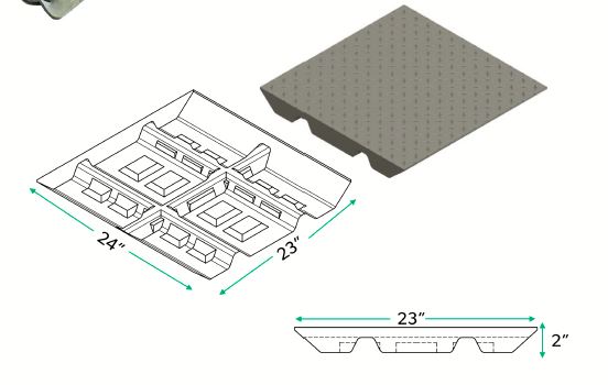 Rooftop Walkway Blocks