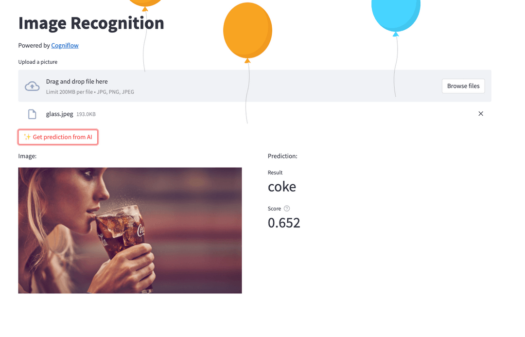 Create an AI-first app using Streamlit and Cogniflow | Cogniflow Blog