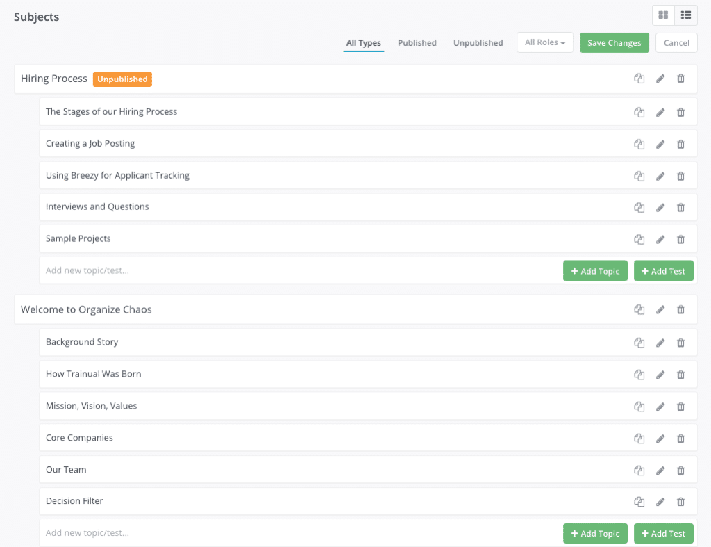 Trainual Reports Makeover, Custom Branding, New Roles, & More In This ...