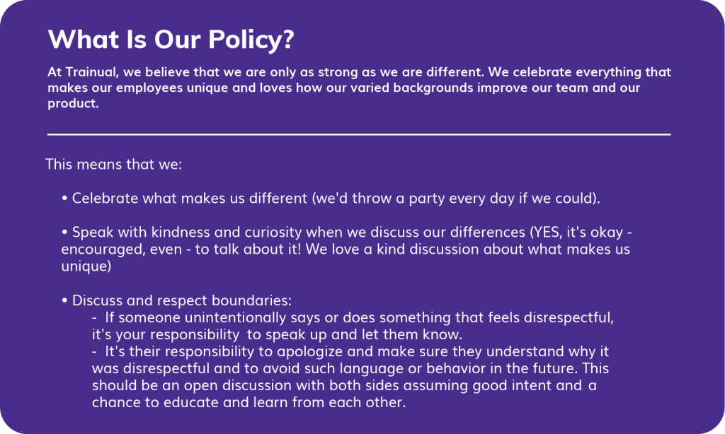 How To Build Your Company’s Diversity & Inclusion Policy - Trainual
