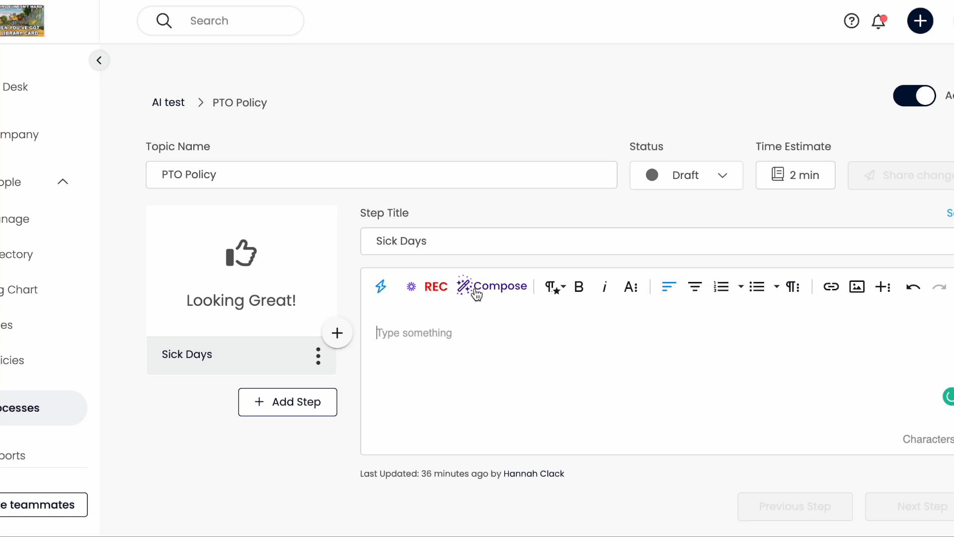 How To Document Business Processes and Policies With AI - Trainual
