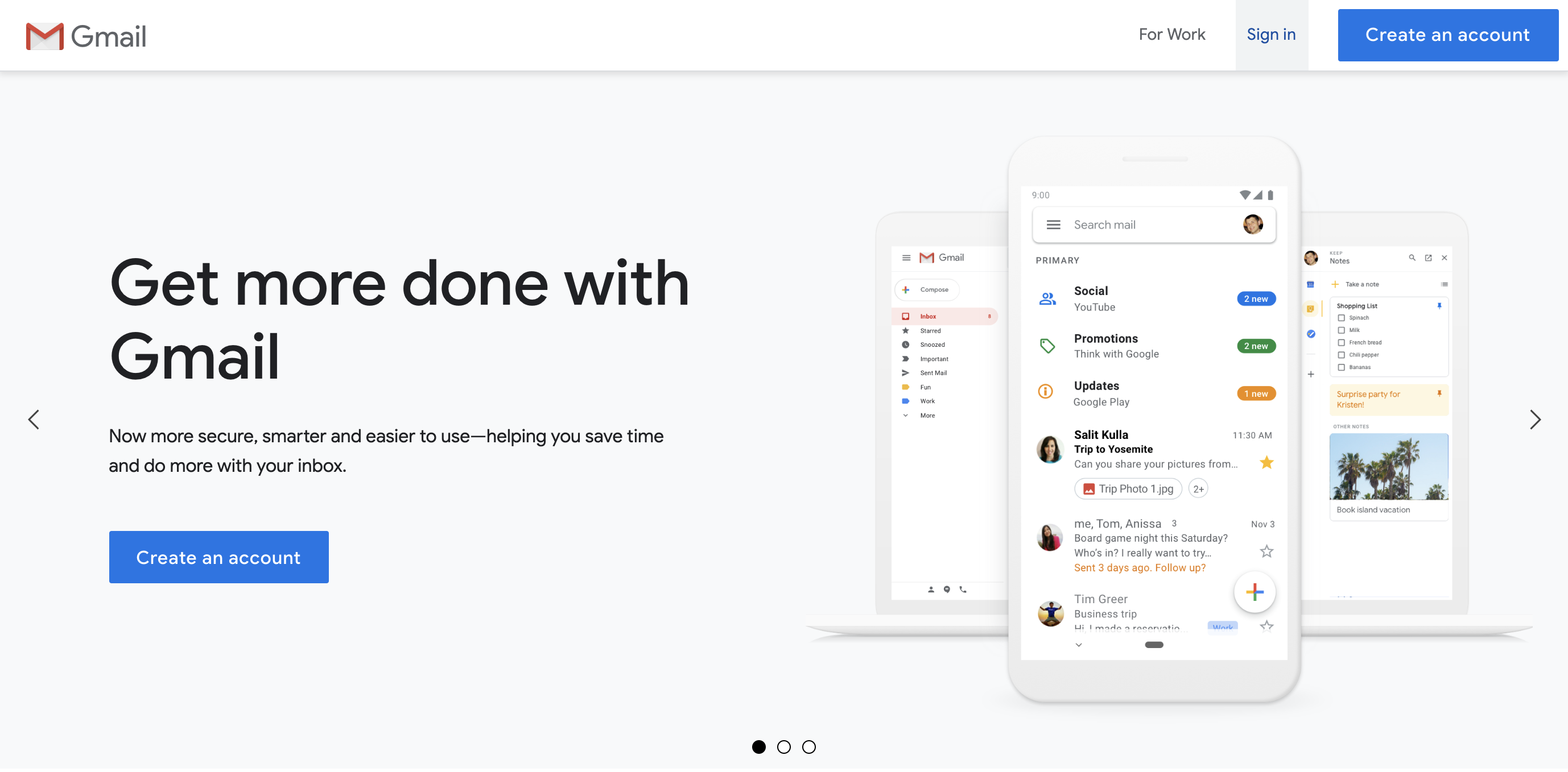 Intro to Google Gmail Template