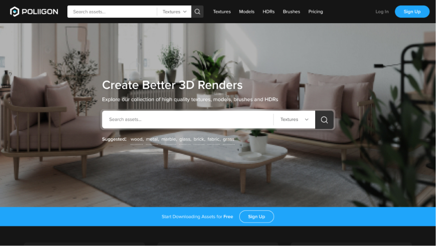 Poliigon Case Study | Fraser Sprunt, Product UX/UI Designer