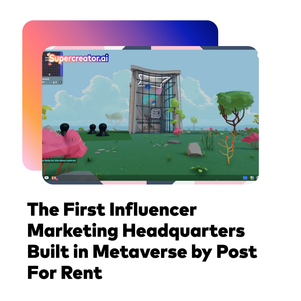 The First Influencer Marketing Headquarters Built in Metaverse by Post ...